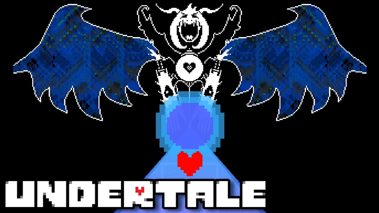 Undertale - End - Asriel Dreemurr God of Hyperdeath - YouTube
