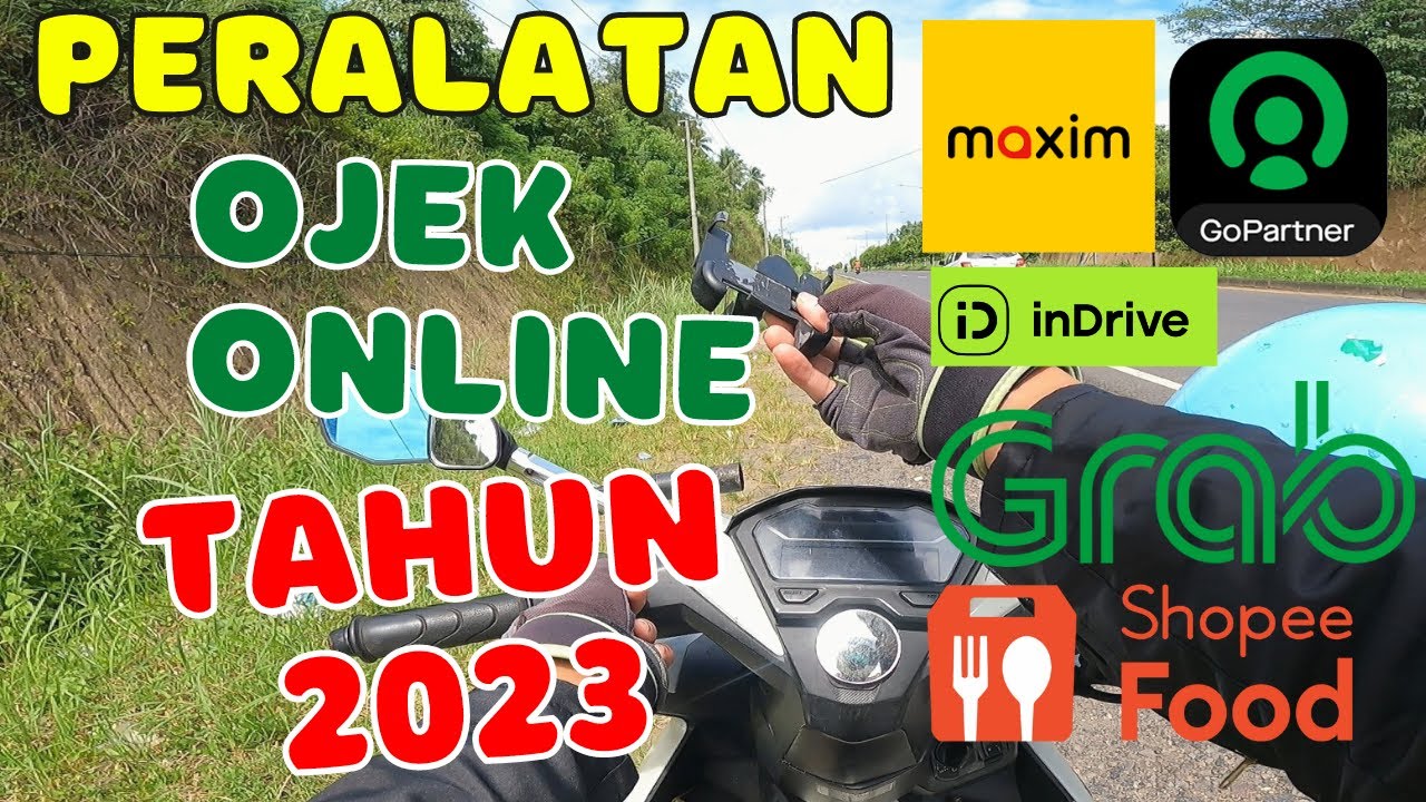 Peralatan Ojek Online Di Tahun 2023, Tutorial Bike Maxim Driver - YouTube