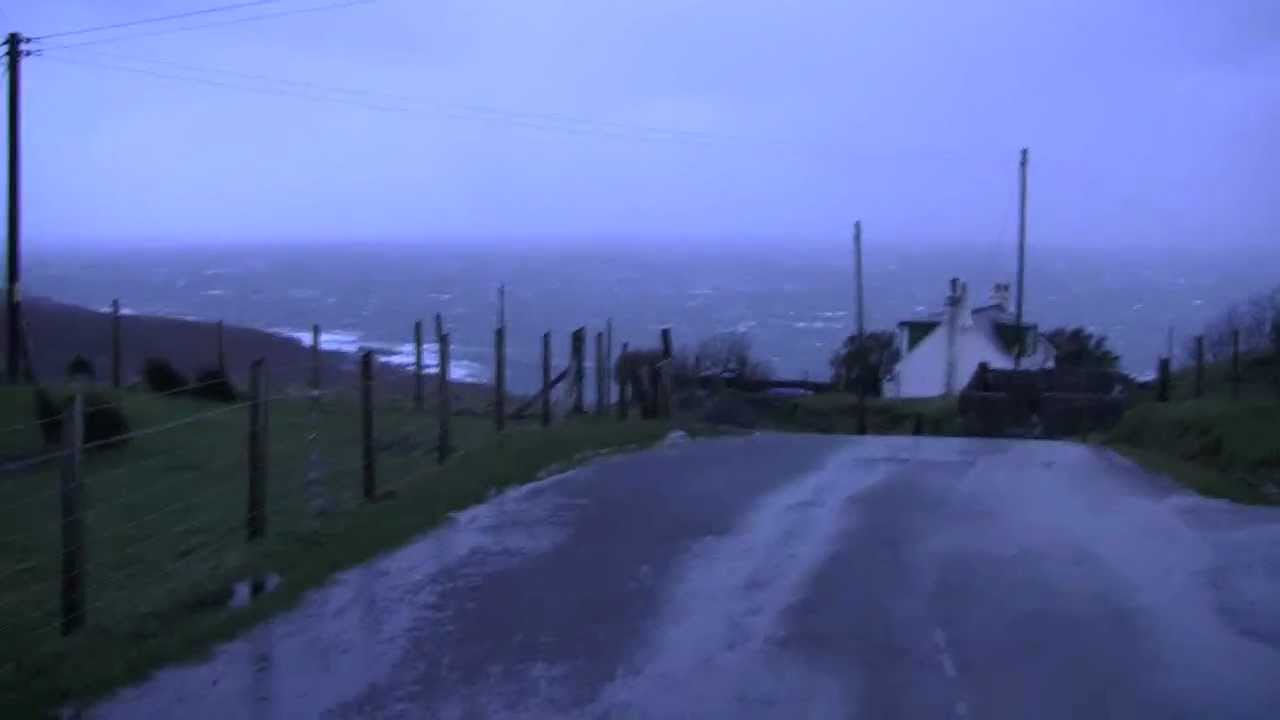 Windy Day in Elgol (High Winds in Scotland) - YouTube