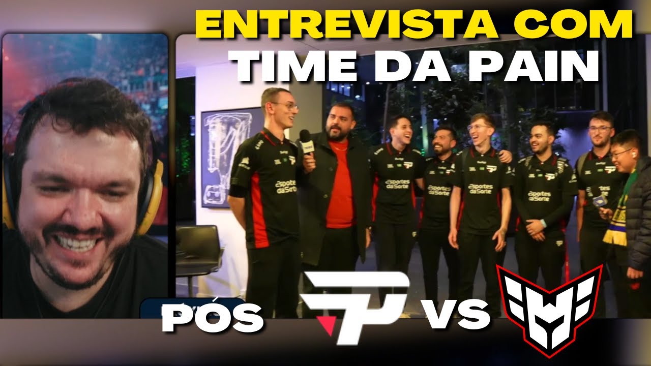 Entrevista com Time da PAIN pós jogo contra Heroic - YouTube