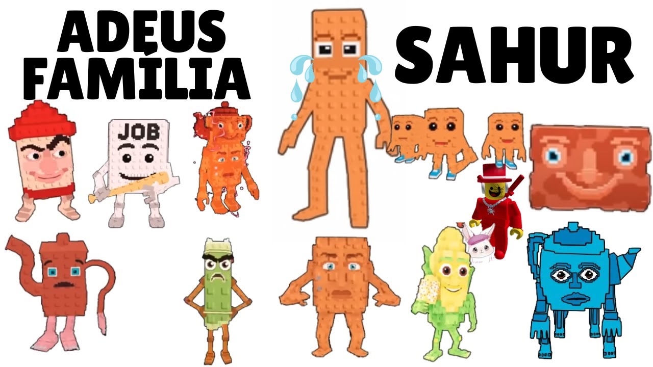 TUNG TUNG SAHUR dá adeus a sua familia brainrot, se sacrifica para ...