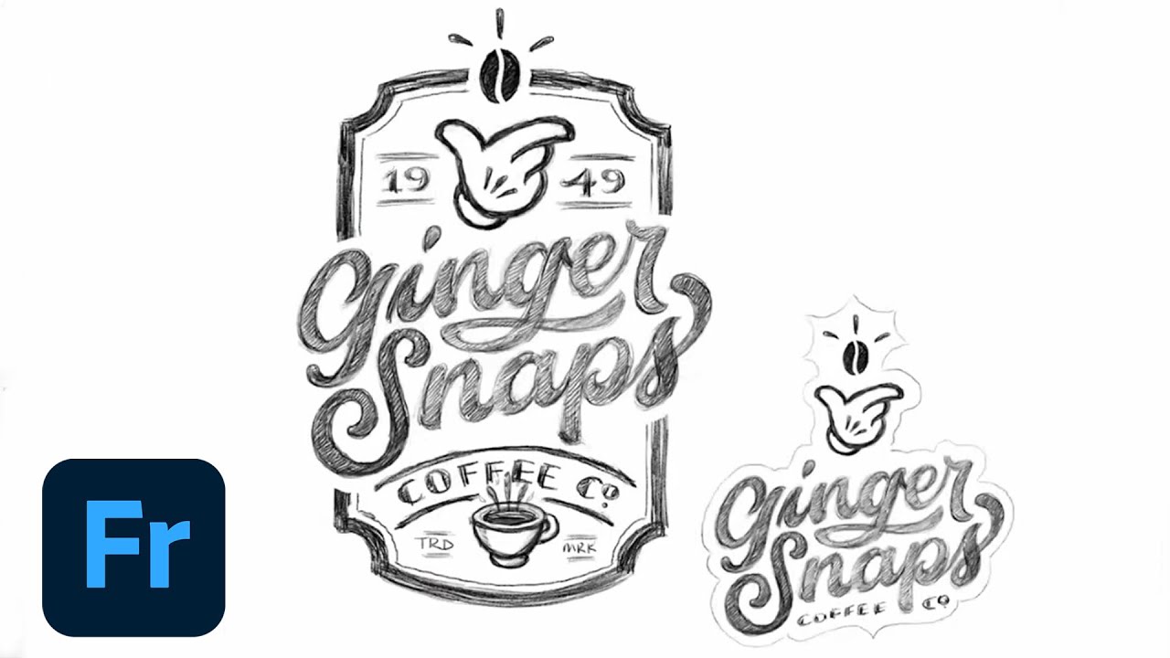 Illustrating Custom Logo Designs with Mike Jones - 1 of 2 | Adobe ...