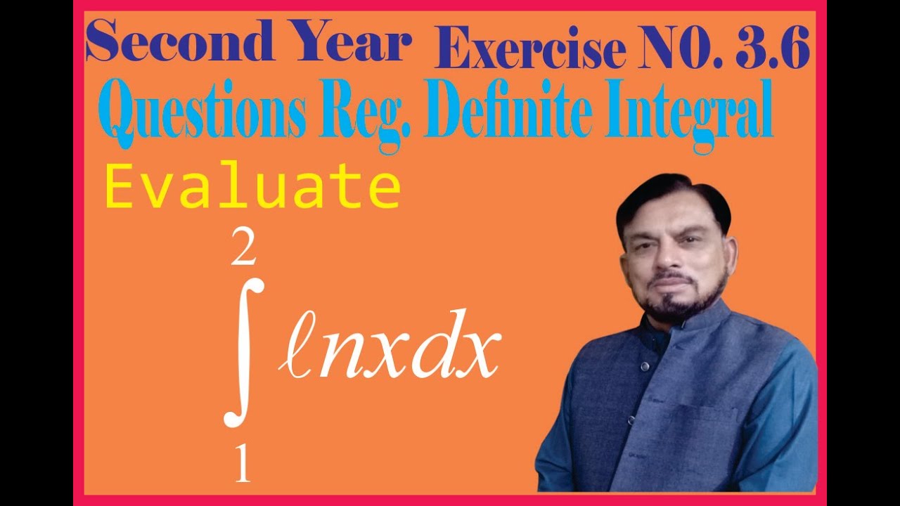 Integrate lnx between the limits 1 to 2 - YouTube