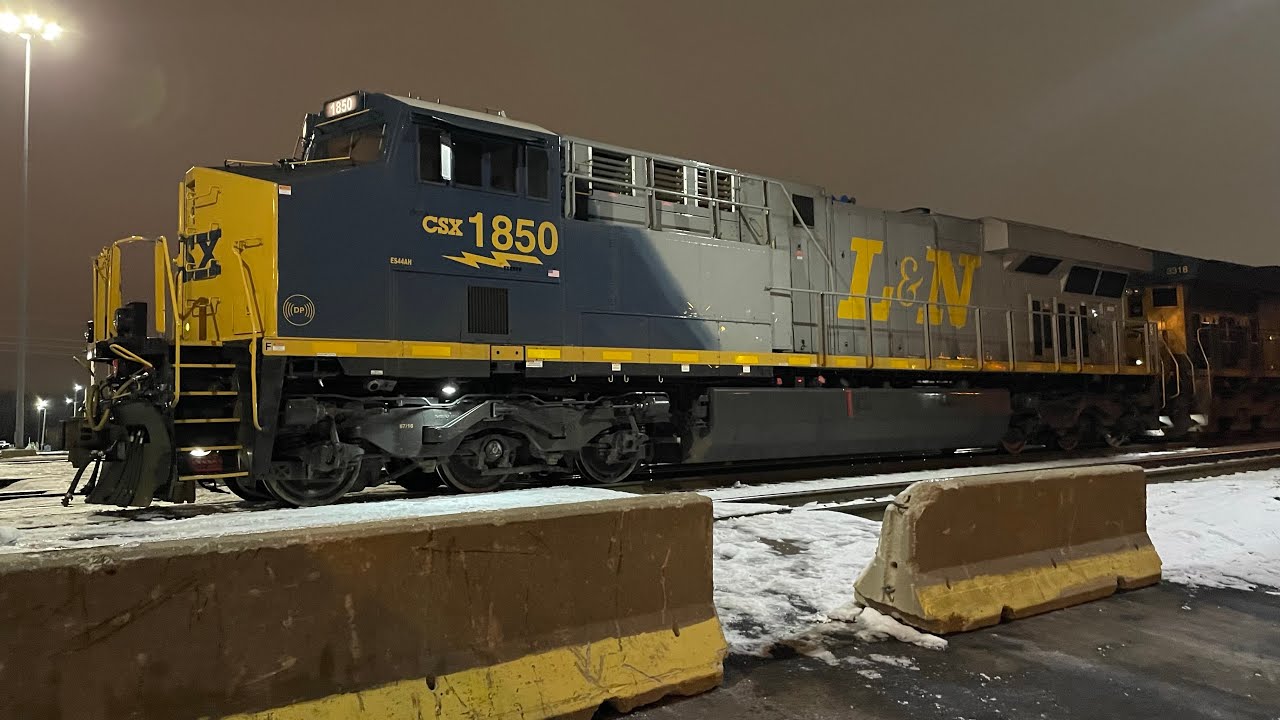 Catching CSX 1850 with @Lakeshore_Railfan and @WnyRailfan49 - YouTube