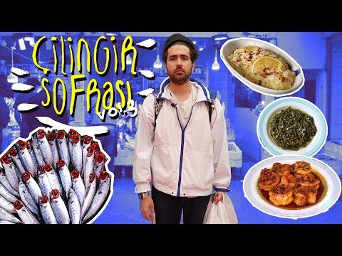 Deniz Ürünleri Çilingir Sofrası | Çakal Uskumru Marin, Atom, Jumbo Karides, Palamut, Deniz Börülcesi