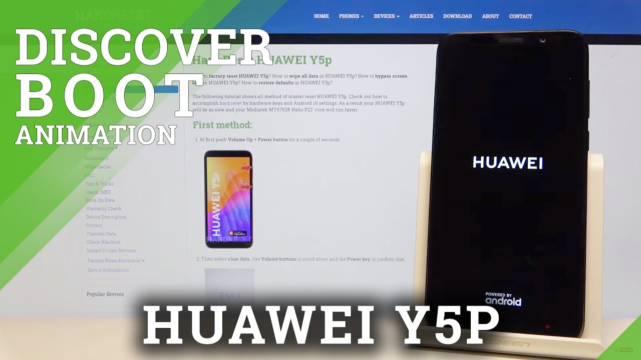 How Intro Animation Looks Like in Huawei Y5P – Discover Boot Animation ...