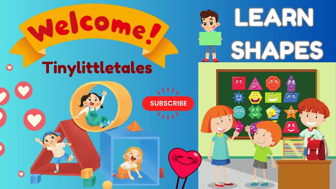 LEARN SHAPES with me || Learn Shapes with pictures || Kids Best ...