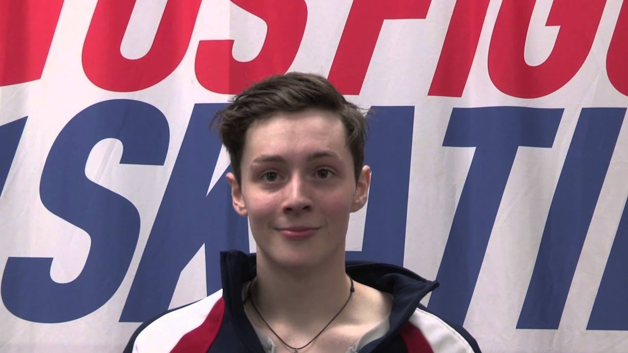 Jordan Moeller 2014 U.S. International FS Classic Men's SP Reaction ...