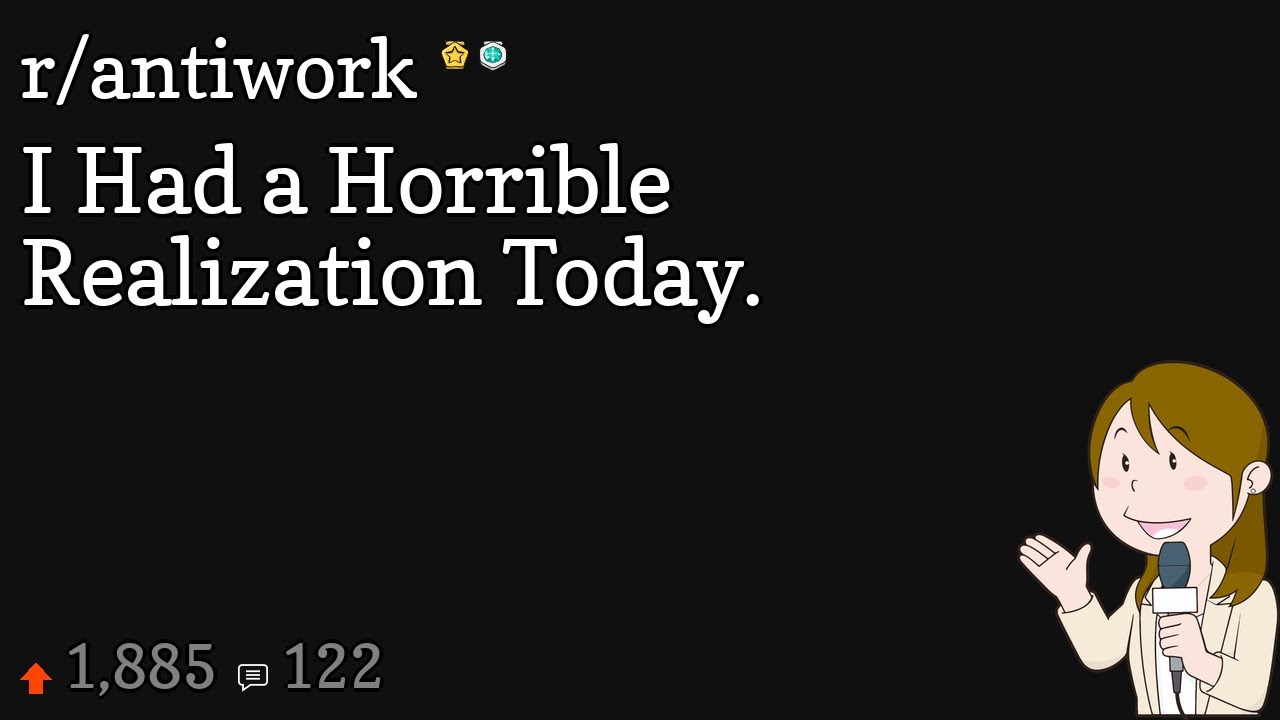 I Had a Horrible Realization Today. - YouTube