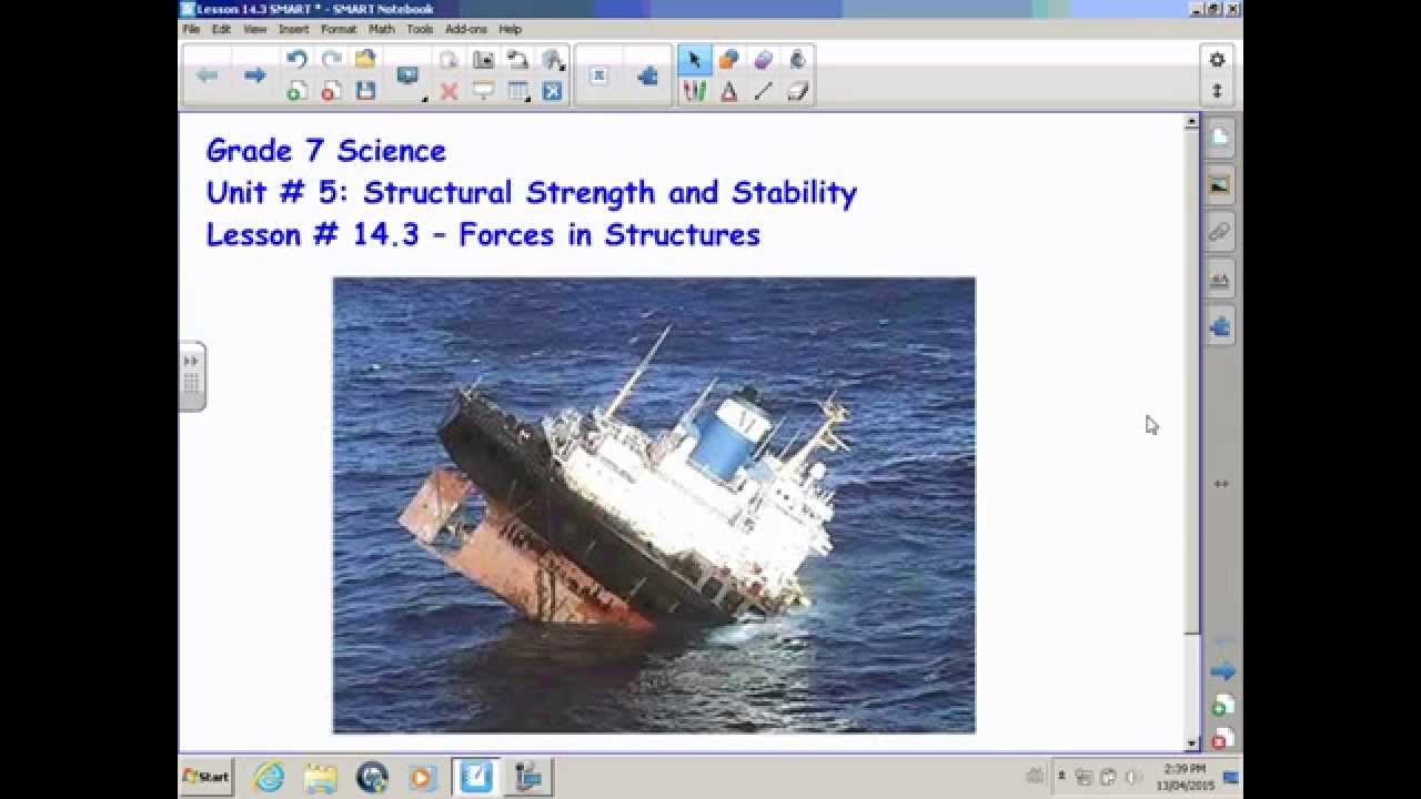 Science 7 - Forces and Structures - YouTube