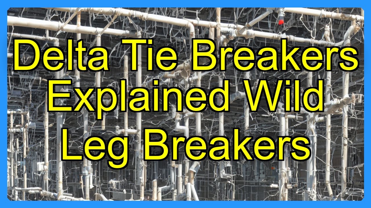 Delta Tie Breakers Explained Wild Leg Breakers - YouTube