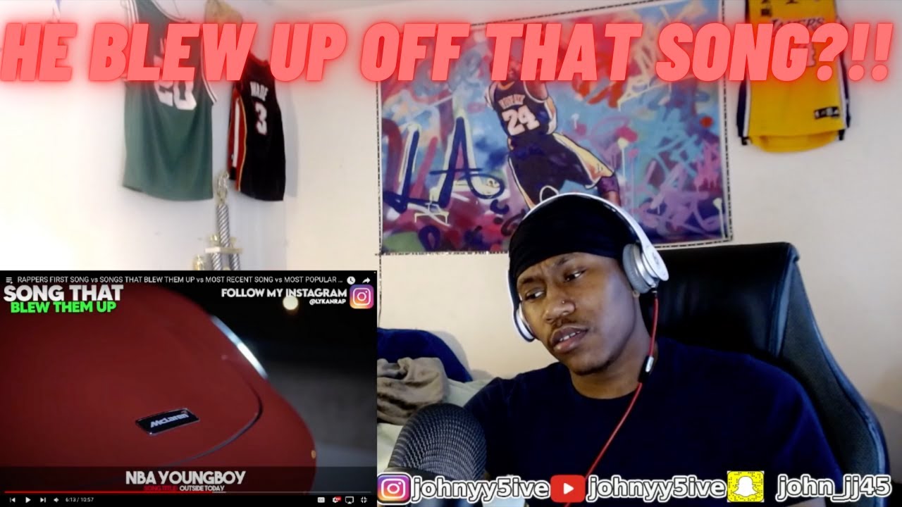 RAPPERS FIRST SONG vs SONGS THAT BLEW THEM UP vs MOST RECENT SONG vs ...