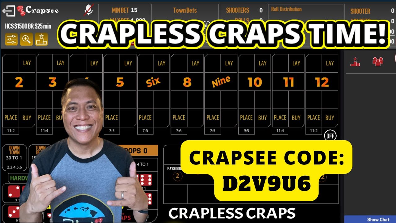 You got $1K and 1 Hour in Vegas. Can you win on a Crapless Craps Table ...