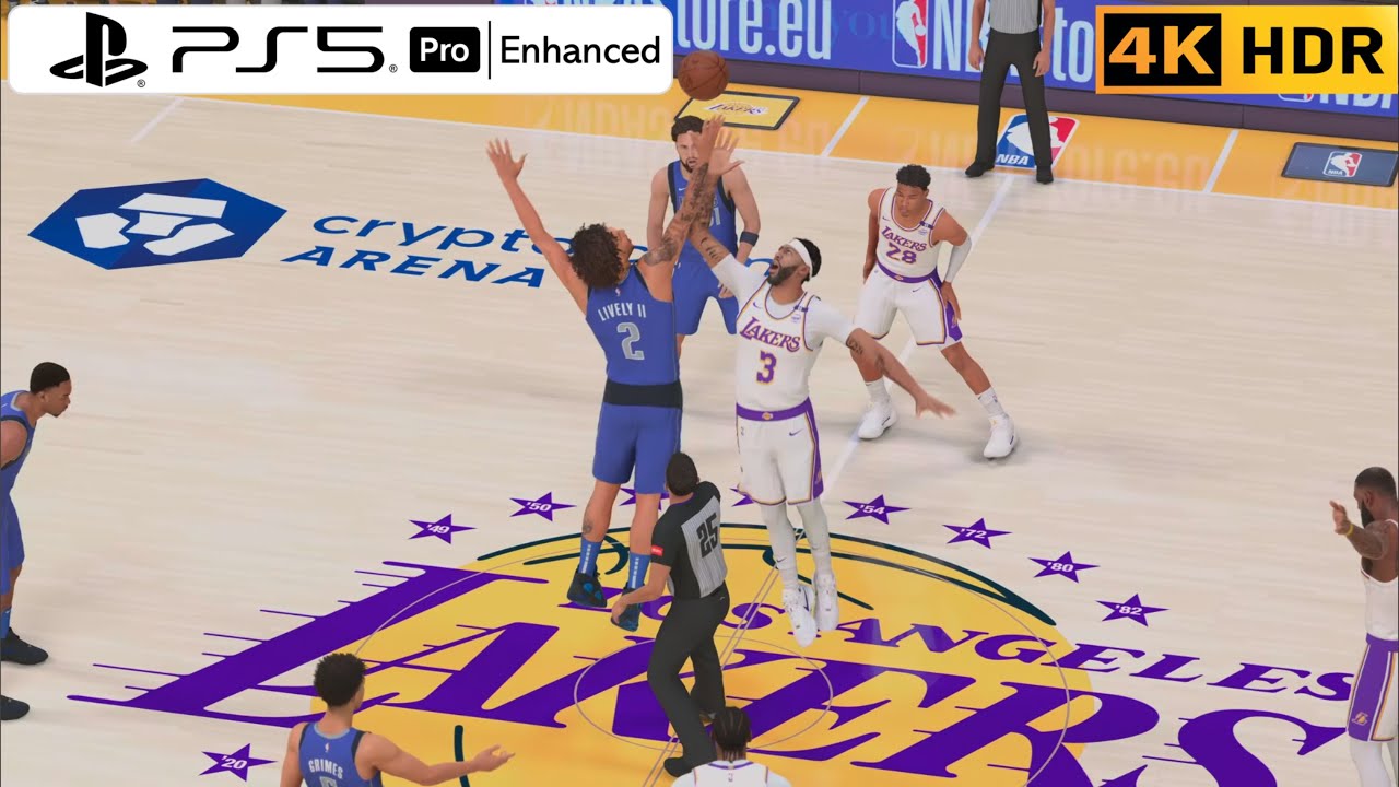 NBA 2K25 | PS5 Pro Enhanced Gameplay 4K60 FPS - YouTube