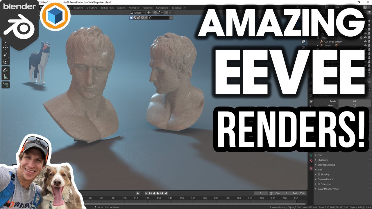 AMAZING Renders in Eevee with Eevee Production Suite! - YouTube