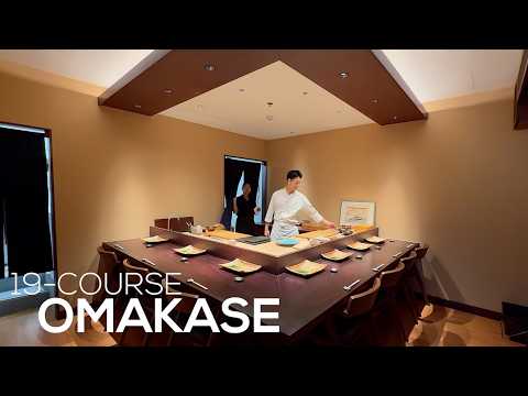 $260 Sushi Omakase In A Hidden 7-Seat Restaurant - Sushi Takuya * Vlog ...