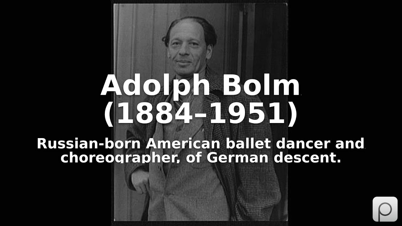Adolph Bolm (1884–1951). Find public domain images of Adolph Bolm (1884 ...