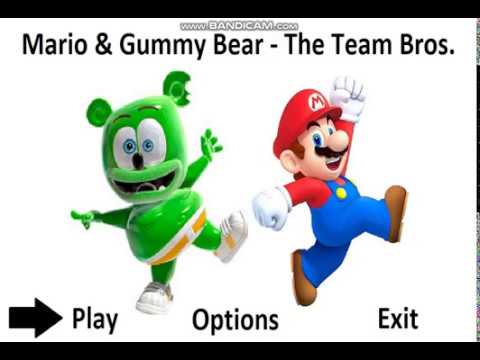 Mario & Gummy Bear - The Team Bros. (NES Bootleg) - Continue & Game ...