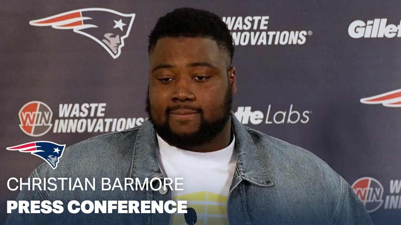 Christian Barmore: “I’m always hyped.” | Patriots Postgame Press ...