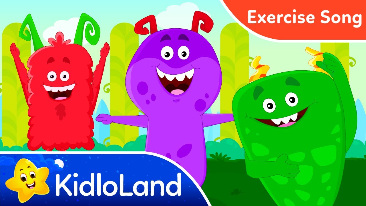Exercise Song for Kids | Dance Along | Action Songs for Kids | Chomping ...
