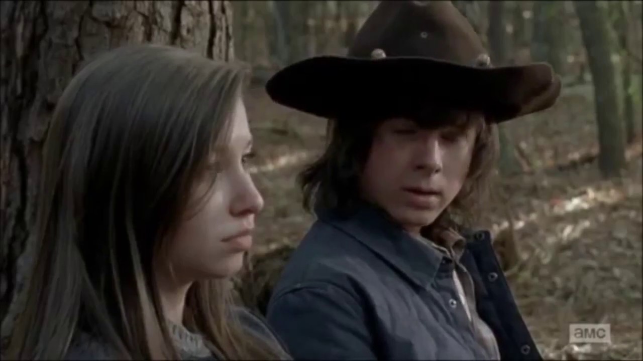 Carl and Enid You Belong With Me | The Walking Dead | Carnid | - YouTube