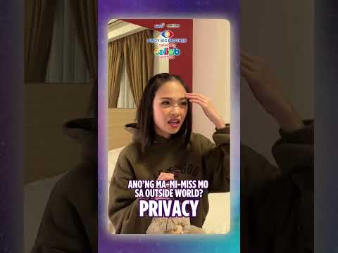 PBB Celebrity Collab Edition | Anong Mamimiss ni AC sa Outside World ...