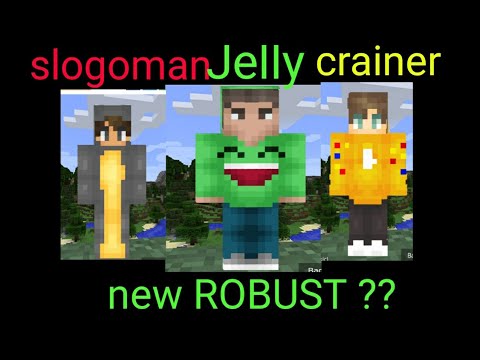 playing minecraft with JELLY,SLOGOMAN and CRAINER - YouTube