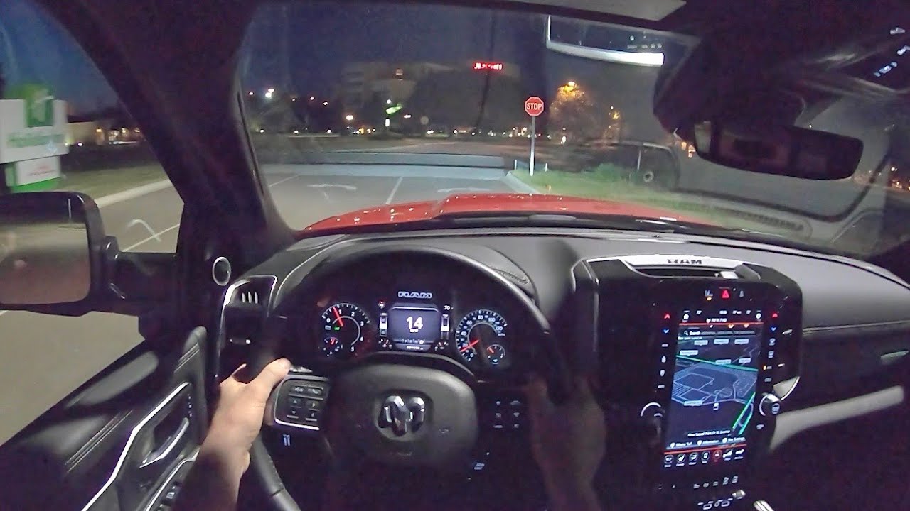2020 Ram 2500 Laramie Crew Cab 6.7L Cummins Turbo Diesel - POV Night ...