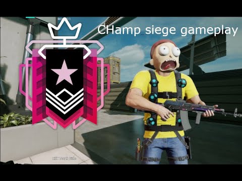 Real Champ Rainbow Six Siege Gameplay - YouTube
