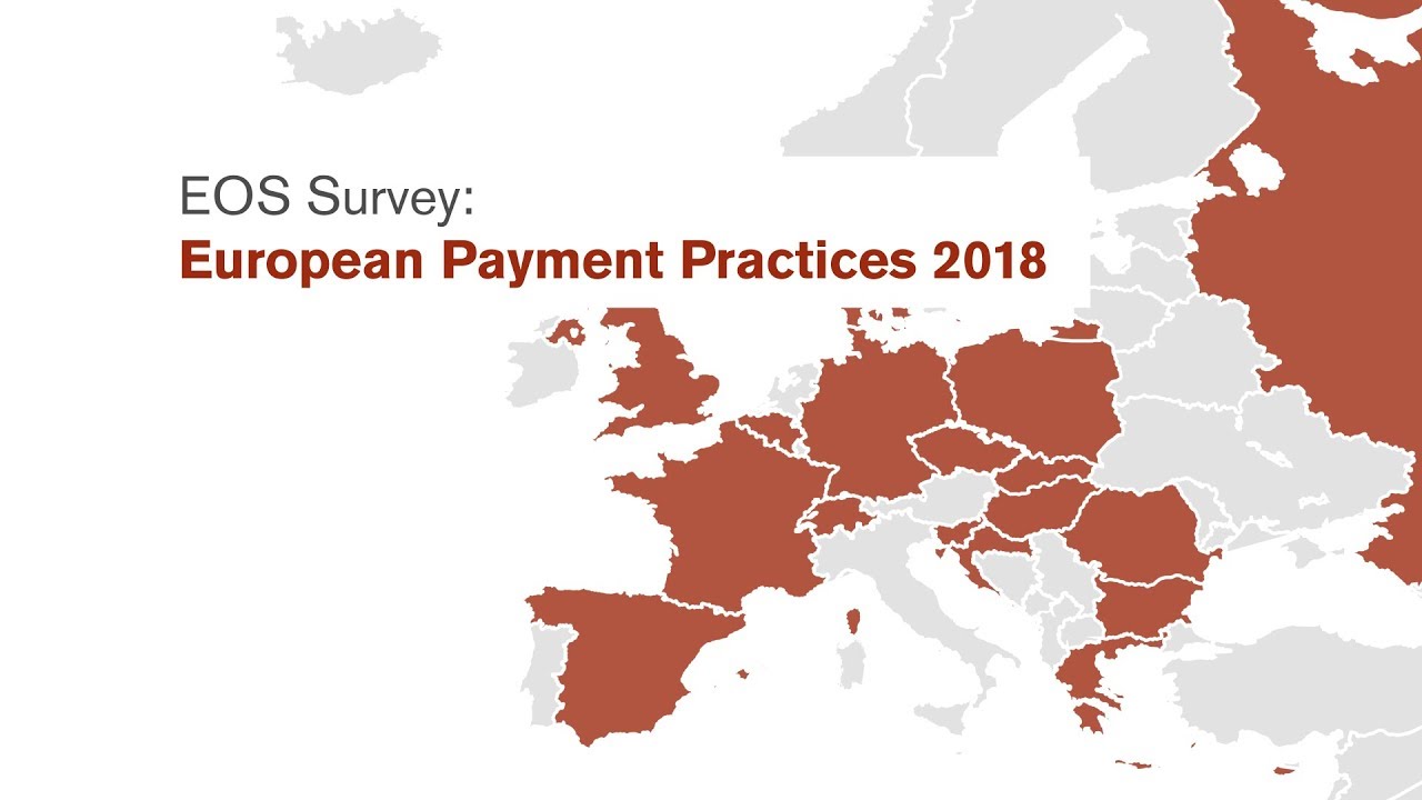 EOS Survey ‘European Payment Practices’ 2018 - YouTube