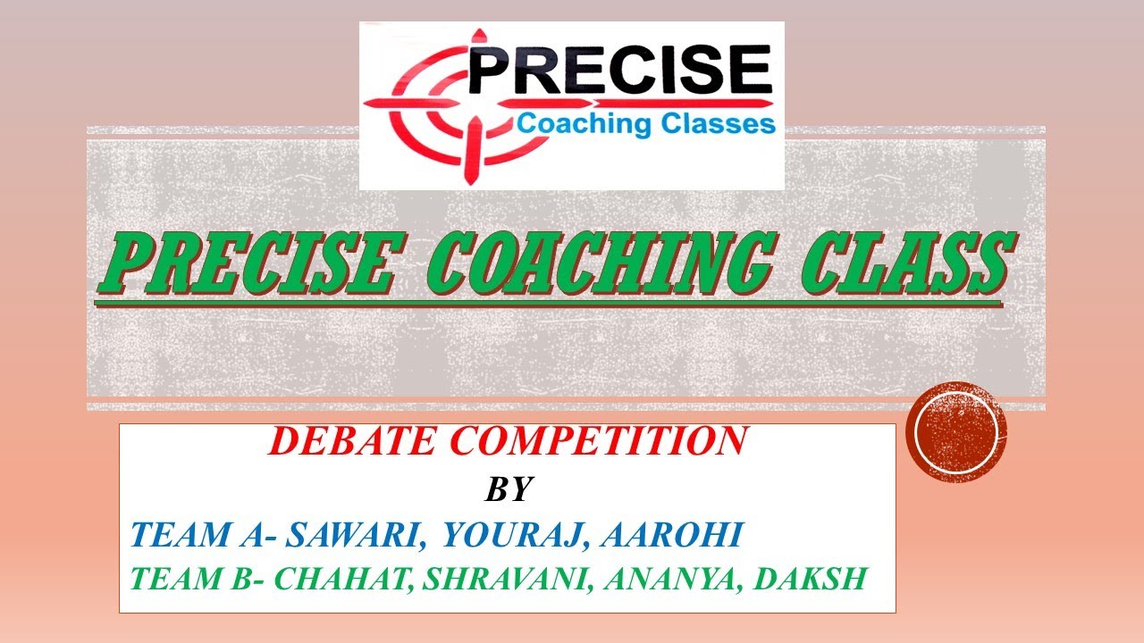 PRECISE COACHING CLASSES - YouTube