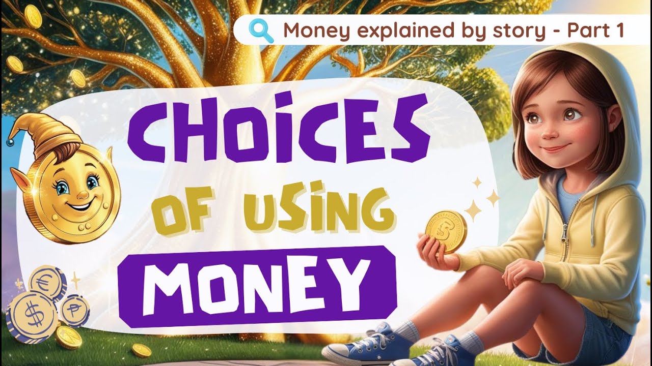 Money explained by story | Tree of Choices - What can we do with money ...