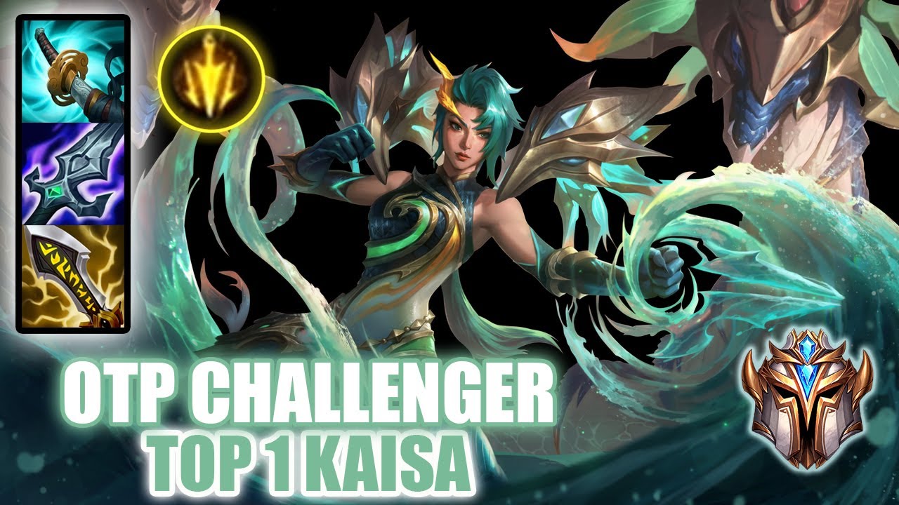 [Wild Rift] Kaisa TOP 1 - S7 RUSH Challenger ranked game + build - YouTube