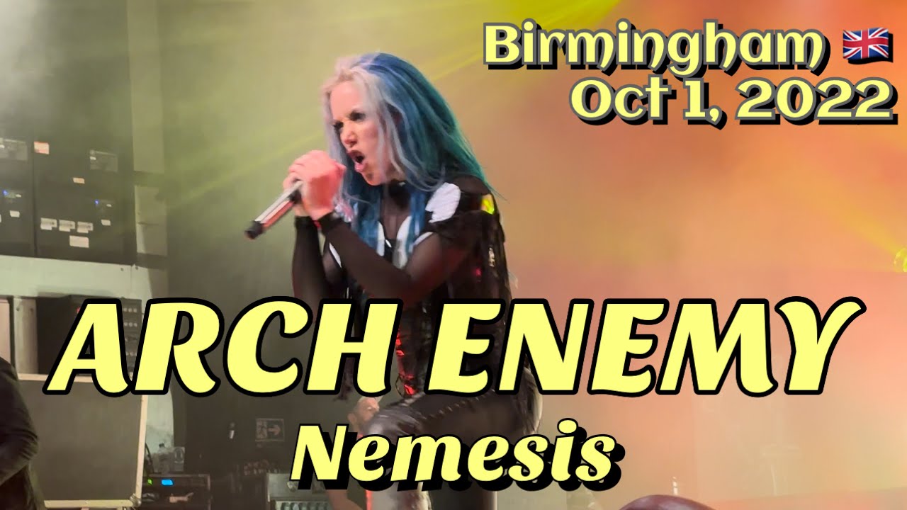 Arch Enemy - Nemesis & Fields of Desolation @o2 Academy, Birmingham, UK ...