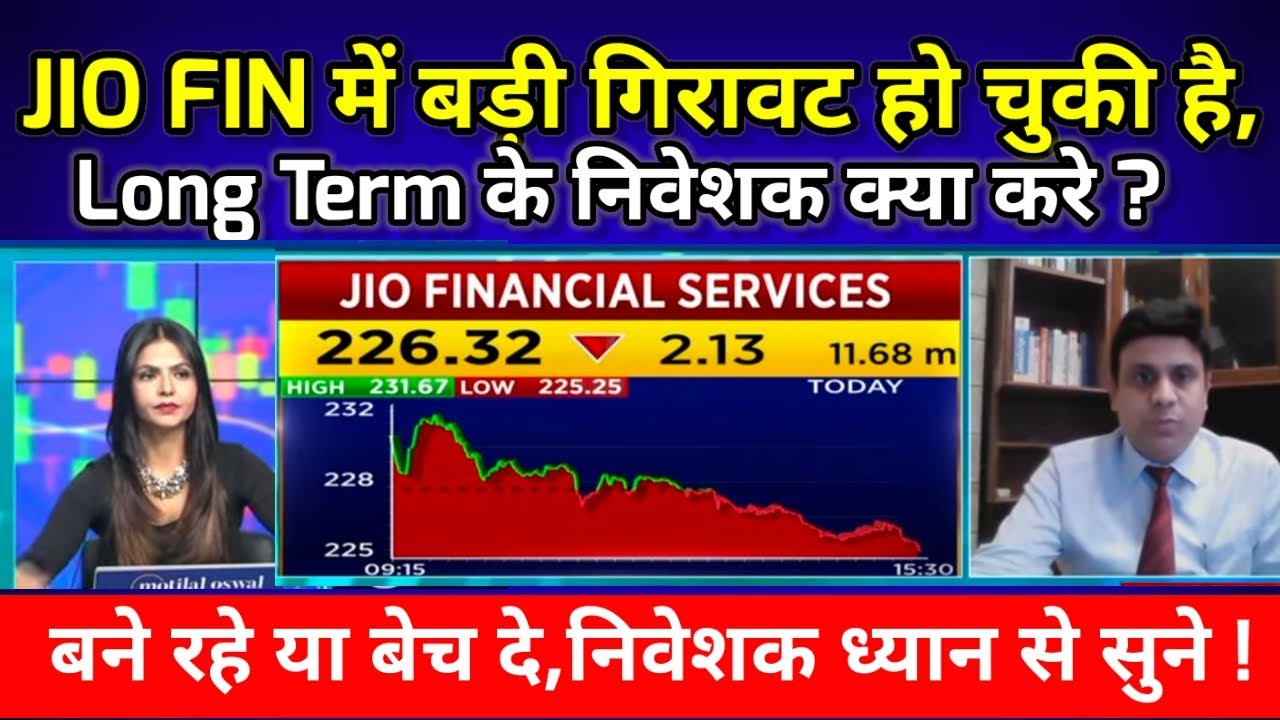 JIO FINANCIAL SERVICE LTD SHARE LATEST NEWS TODAY,JIO FIN SHARE #JIO ...