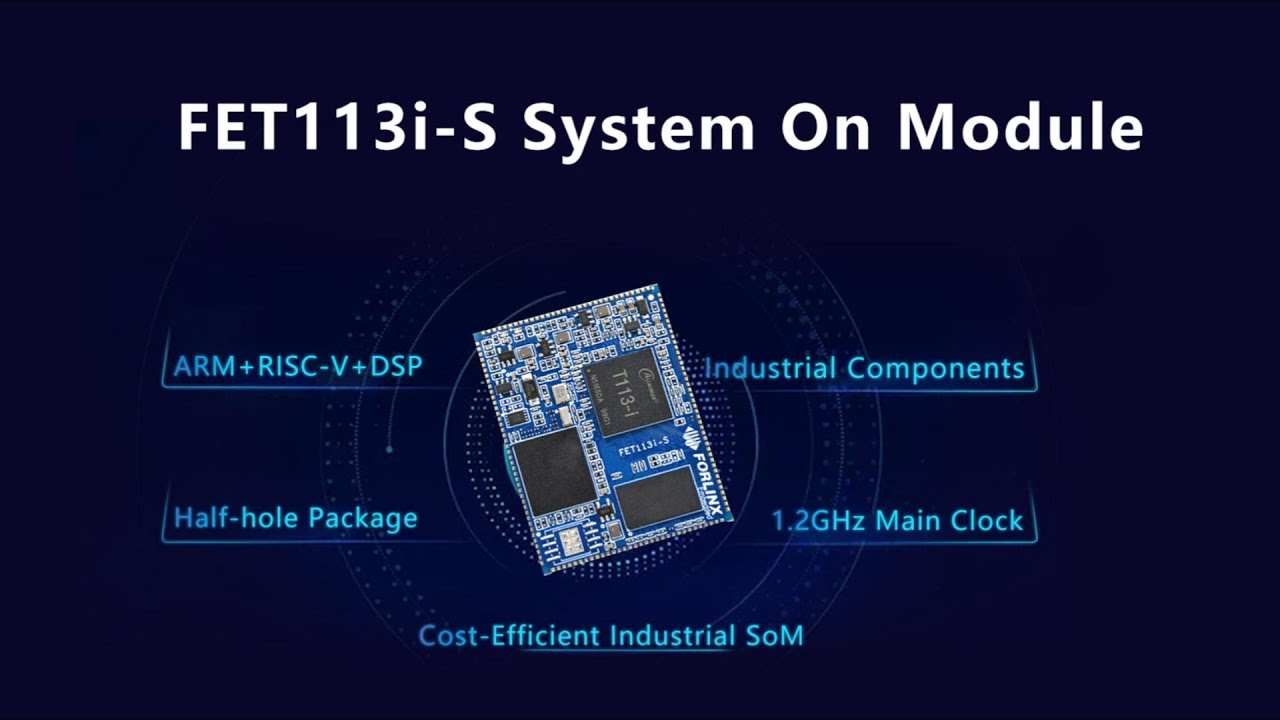 FET113i-S System on Module Highlights: Based on Allwinner T113-i - YouTube