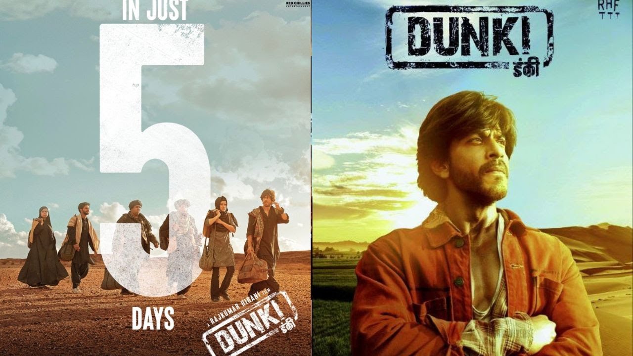 Shahrukh Khan Shows Excitement For Dunki Countdown, Shares New Poster ...