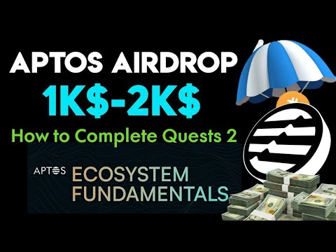 Aptos 2nd Airdrop | How to complete Quests 2 | Live Video Tutorial - YouTube
