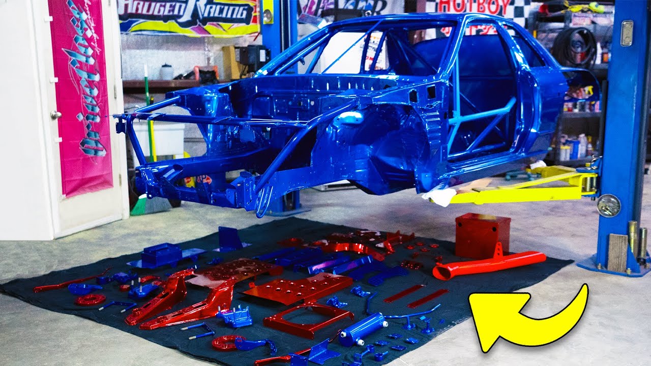 ULTIMATE NISSAN SKYLINE DRIFT BUILD EP 14 - YouTube