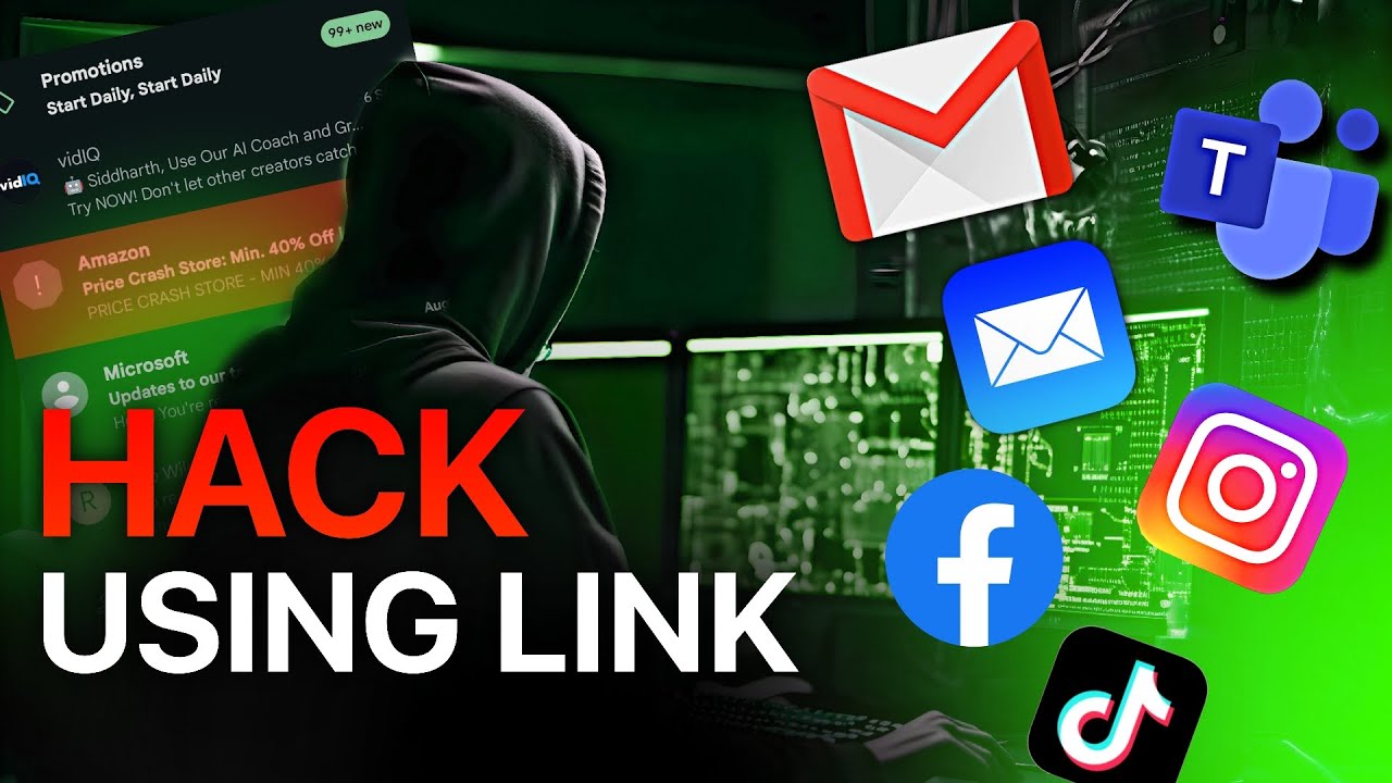 How Hackers Use Phishing Attack Links to Hack Your Accounts - YouTube