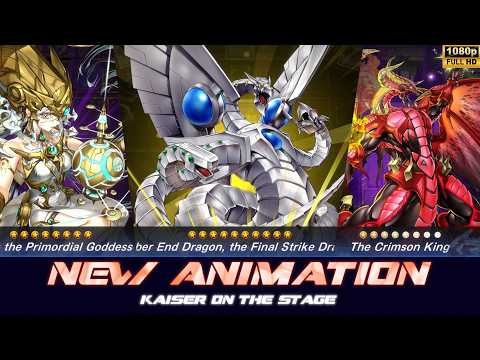 NEW SUMMON ANIMATION - KAISER ON THE STAGE ‼️ [Yu-Gi-Oh! Master Duel]​