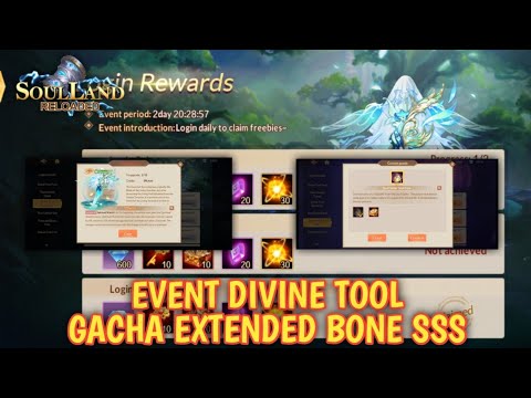 EVENT DIVINE TOOLS + GACHA EXTENDED BONE SSS🔥|Soul Land Reloaded - YouTube