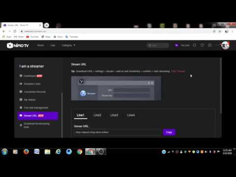 How to get Nimo TV Stream Key on PC - YouTube