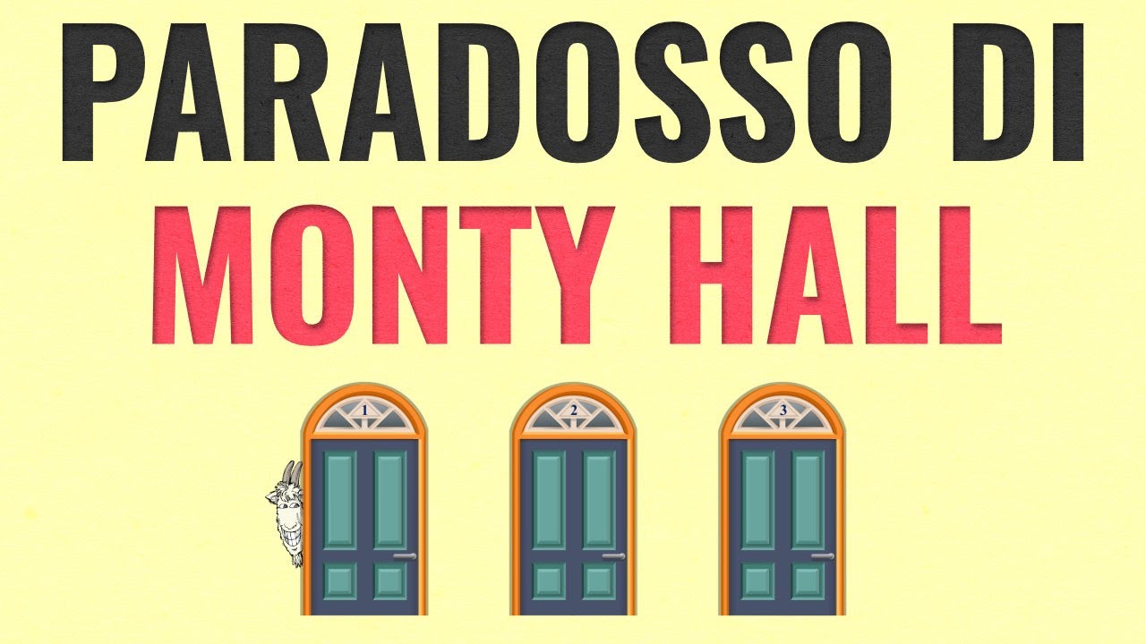 PARADOSSO di MONTY HALL | Matematica e Quiz Televisivi (Tre Spiegazioni ...