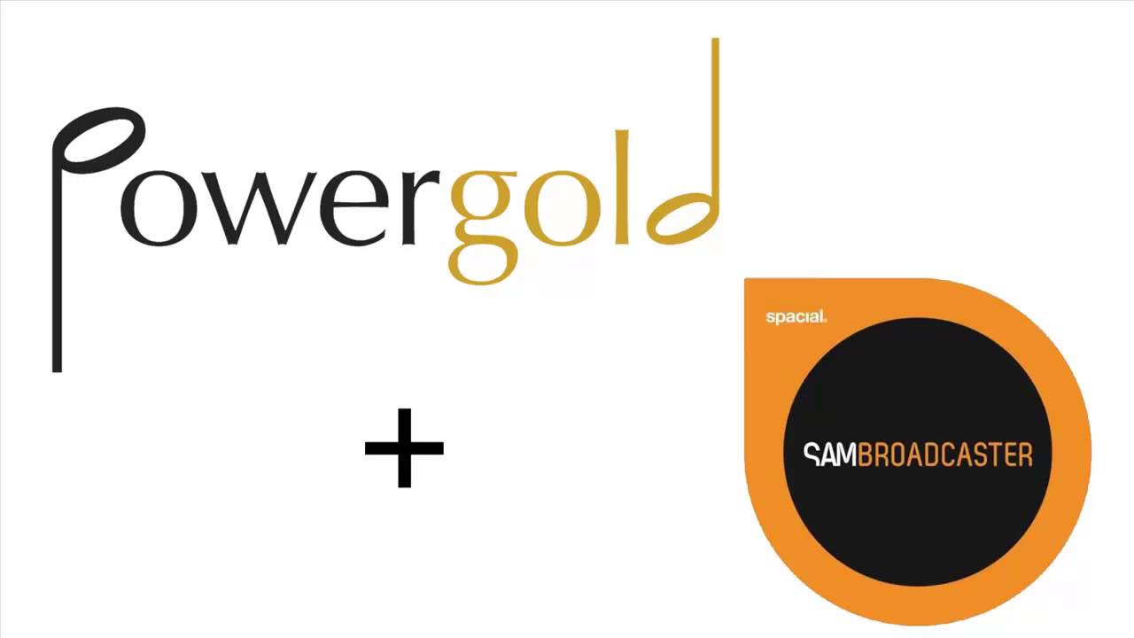 Powergold + SAM Broadcaster. - YouTube