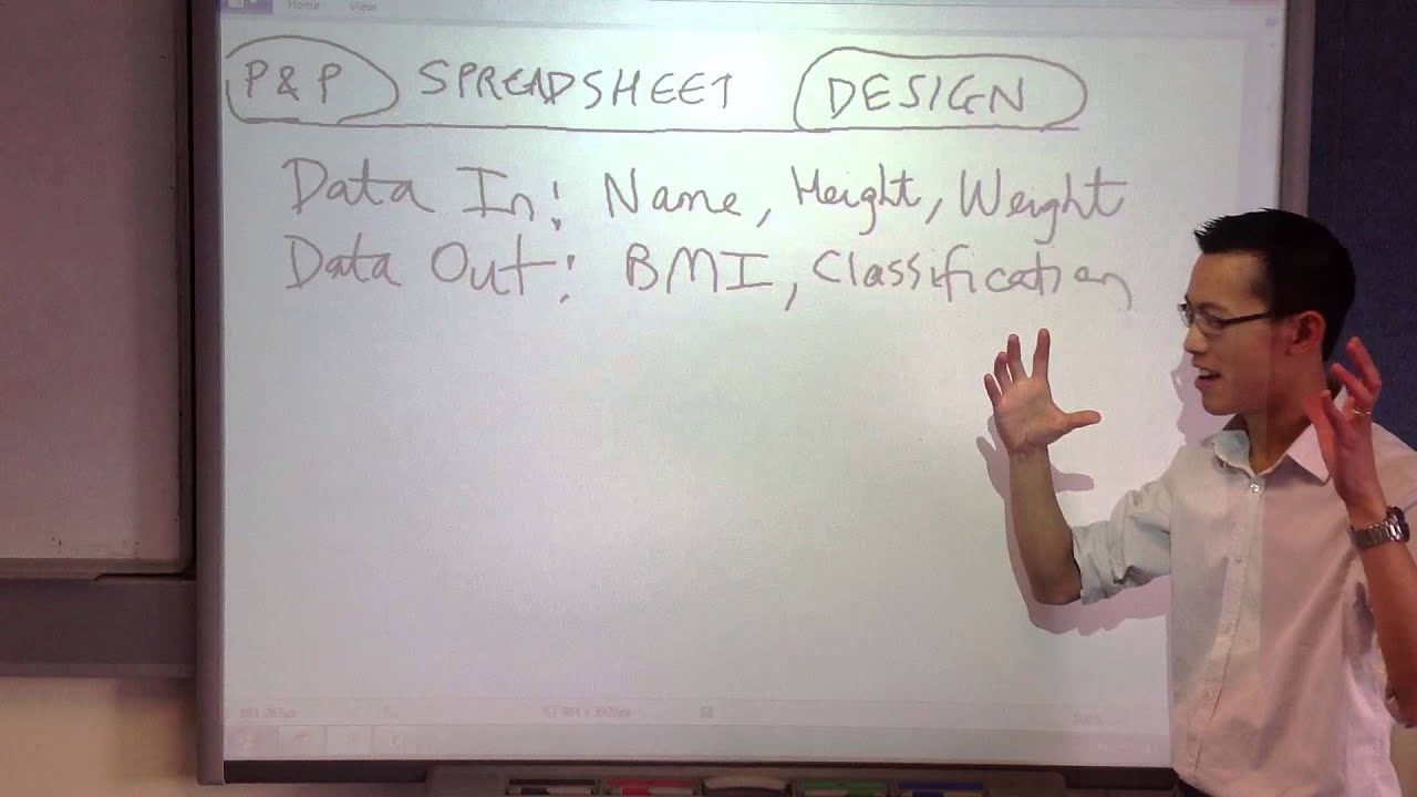 "Pen & Paper" Spreadsheet DSS: Cell Layout - YouTube