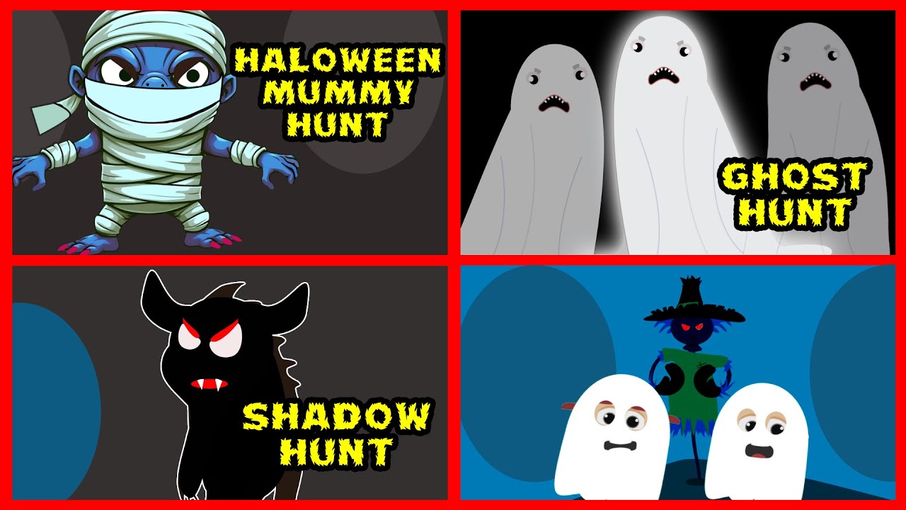 We're going on a HALLOWEEN MUMMY HUNT | Bear hunt compilation of spooky ...