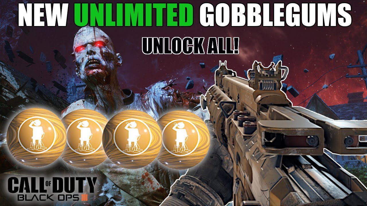 (NEW) BO3 ZOMBIES UNLIMITED GOBBLEGUMS! *UNLOCK ALL IN 2023* - YouTube