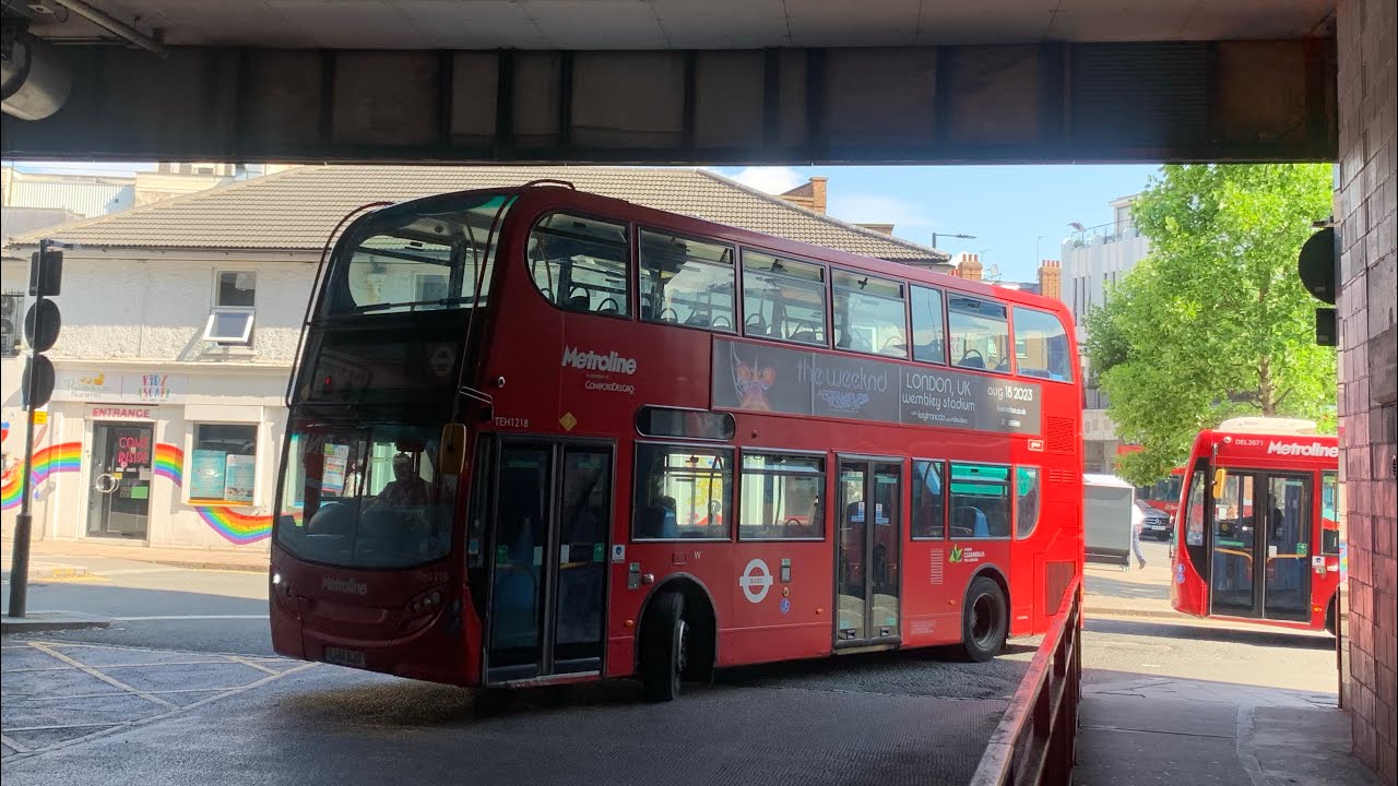 Extremely Rare Working! | Journey On Metroline London | LK61BJU ...