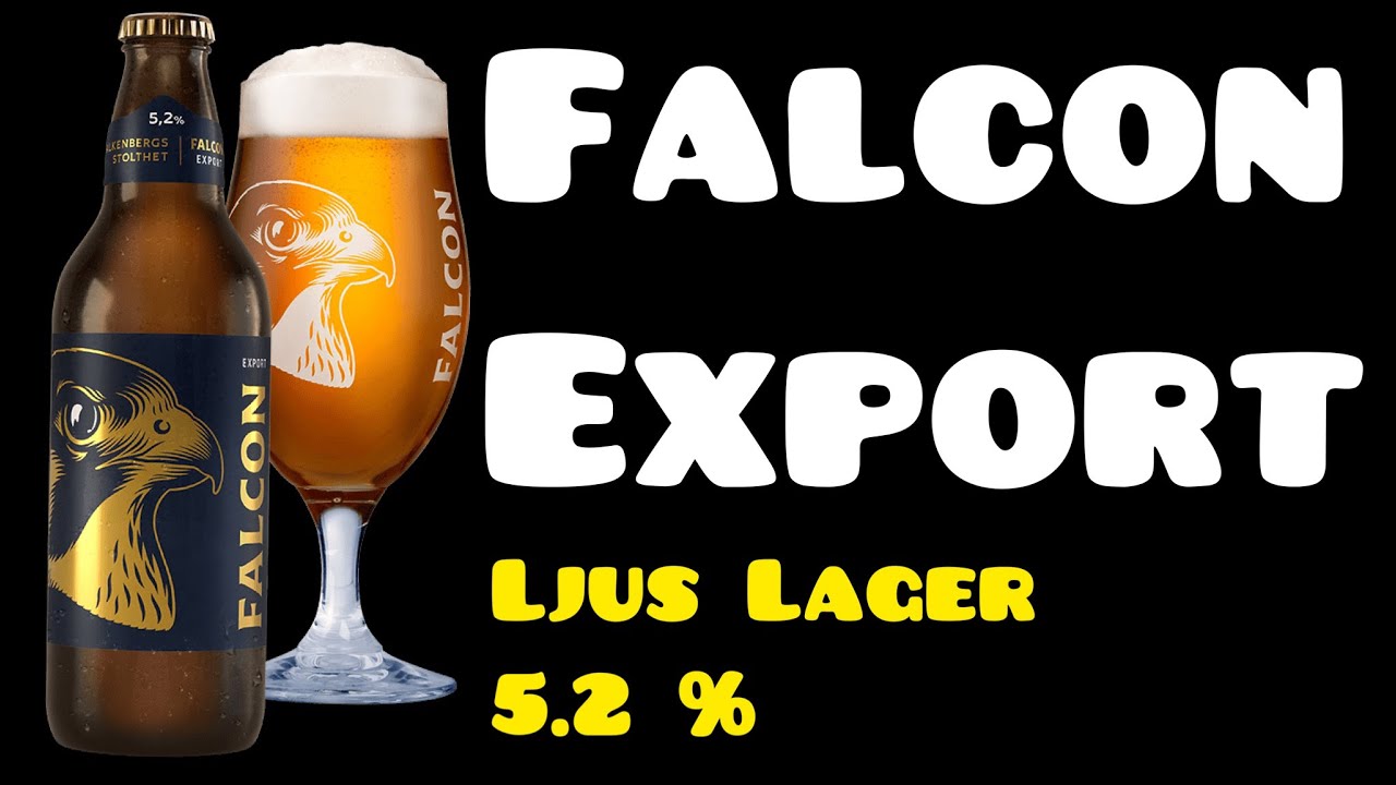 Falcon Export 🇸🇪 Ljus Lager 5.2% - YouTube